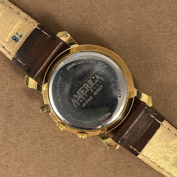 Perry Ellis | Accessories | Vintage America Perry Ellis Moon Phase ...